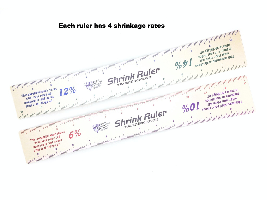Diamondcore Tools Shrink Ruler (Imperial) - Bluematchbox Potters ...