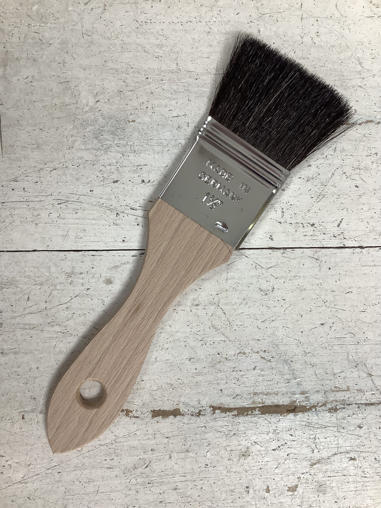 HG Rant Flat lacquer brush 38mm - Bluematchbox Potters Supplies Ltd