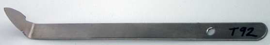Steel Turning Tool (leaf) - Bluematchbox Potters Supplies Ltd