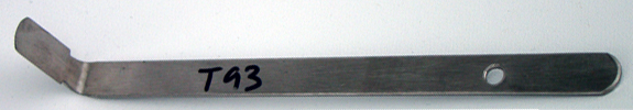 Steel Turning Tool (half round) - Bluematchbox Potters Supplies Ltd