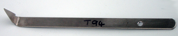 Steel Turning Tool (point) - Bluematchbox Potters Supplies Ltd