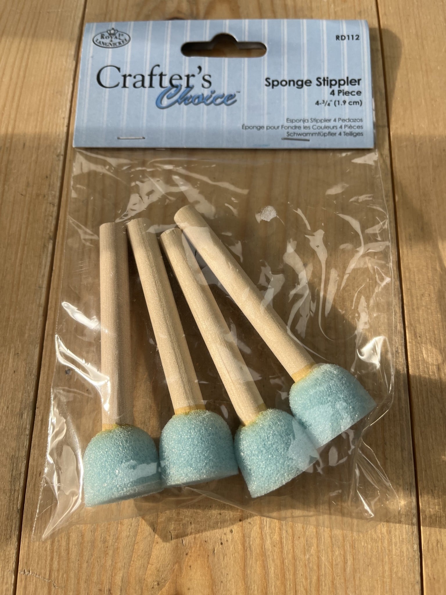 Royal & Langnickel Mini sponge stippler (4) (1.9cm) - Bluematchbox ...