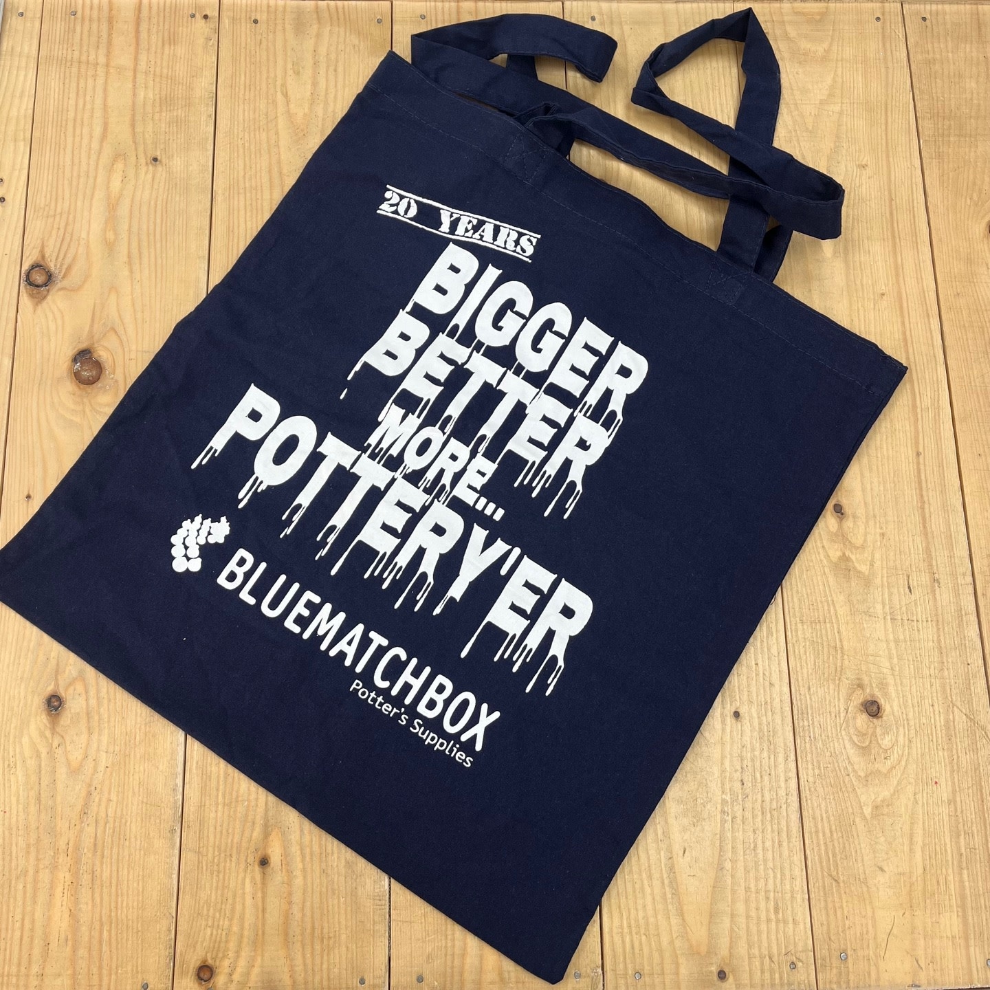 Bluematchbox Tote Bag - Bluematchbox Potters Supplies Ltd