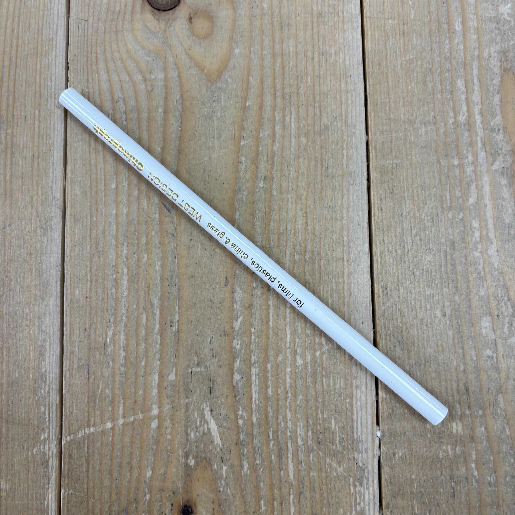 Chinagraph pencil White - Bluematchbox Potters Supplies Ltd