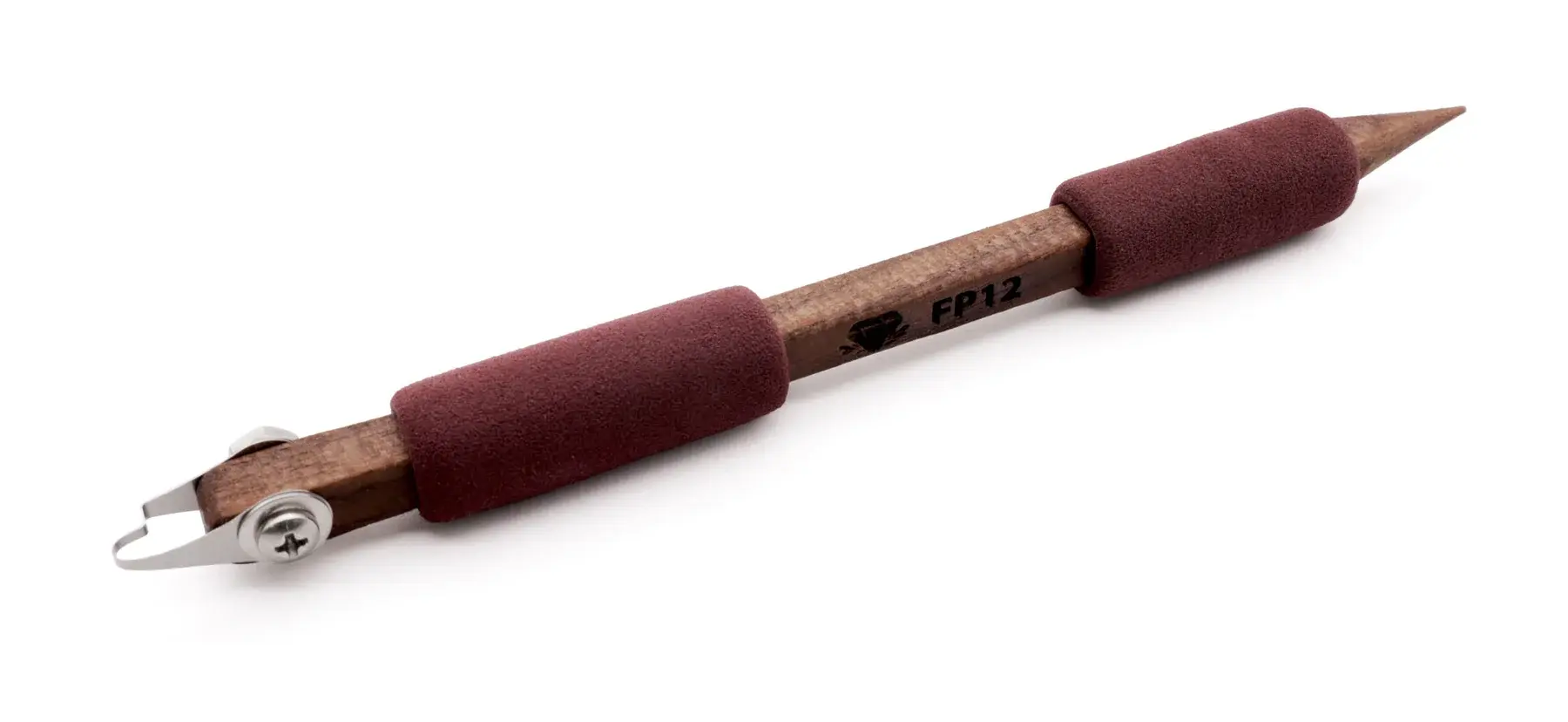 Fine Point Ledge U-Tip Carving Tool (FP12) - Bluematchbox Potters ...