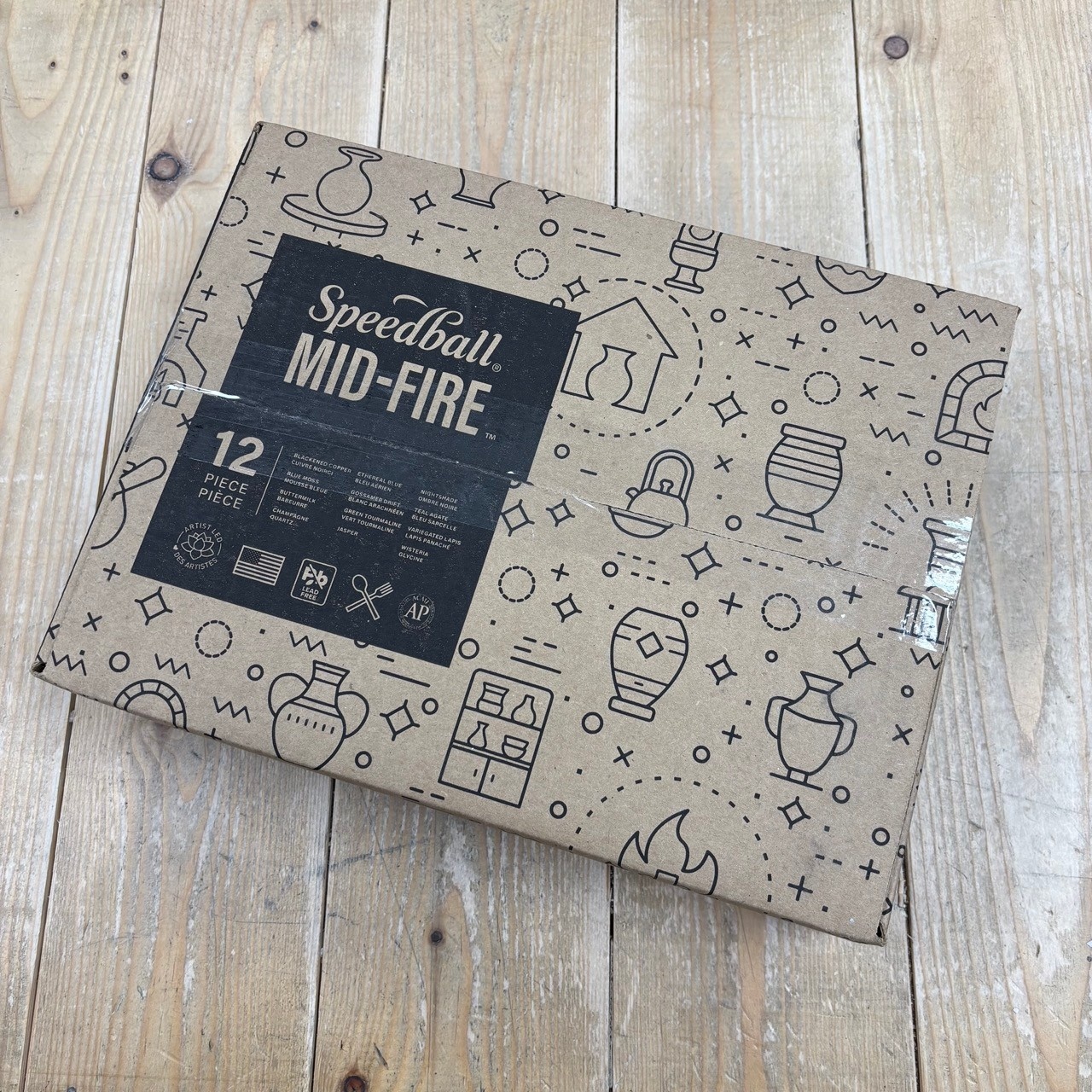 Mid-Fire Sampler set - Bluematchbox Potters Supplies Ltd