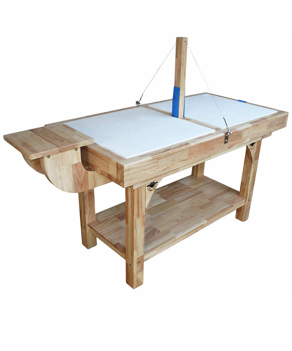 Double Wedging Table - Bluematchbox Potters Supplies Ltd