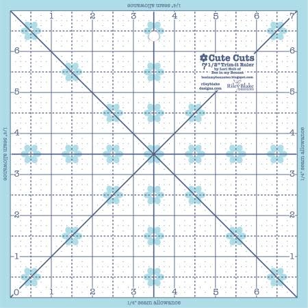 Lori Holt - Trim-it Ruler -7,5 inch - Elly Prins Machine Quilting