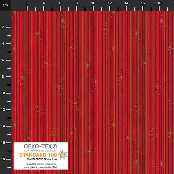 We Love Christmas - Red - 4591-406 - Elly Prins Machine Quilting