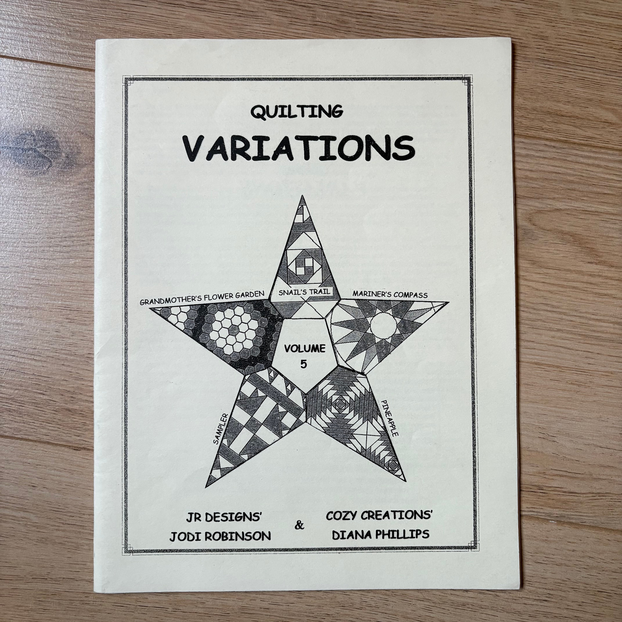 Boek - Quilting Variations - 5 - Jodi Robinson - Elly Prins Machine ...