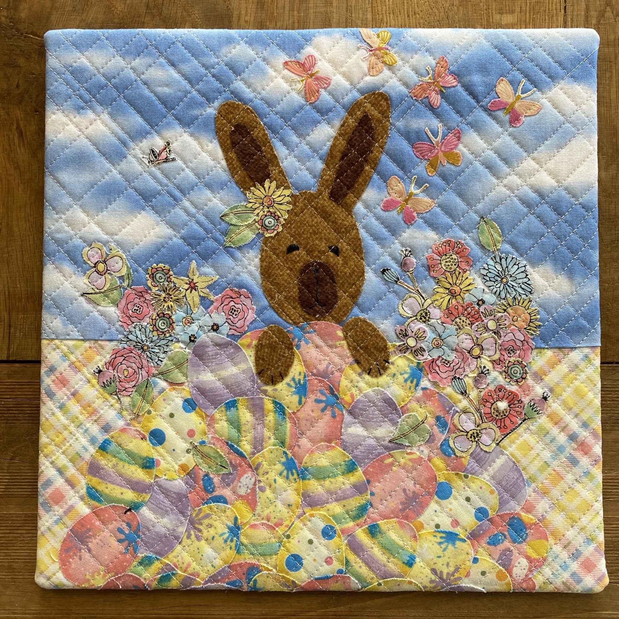 Stofpakketje met Patroon Collage - Whatevers - Paashaas - Elly Prins ...