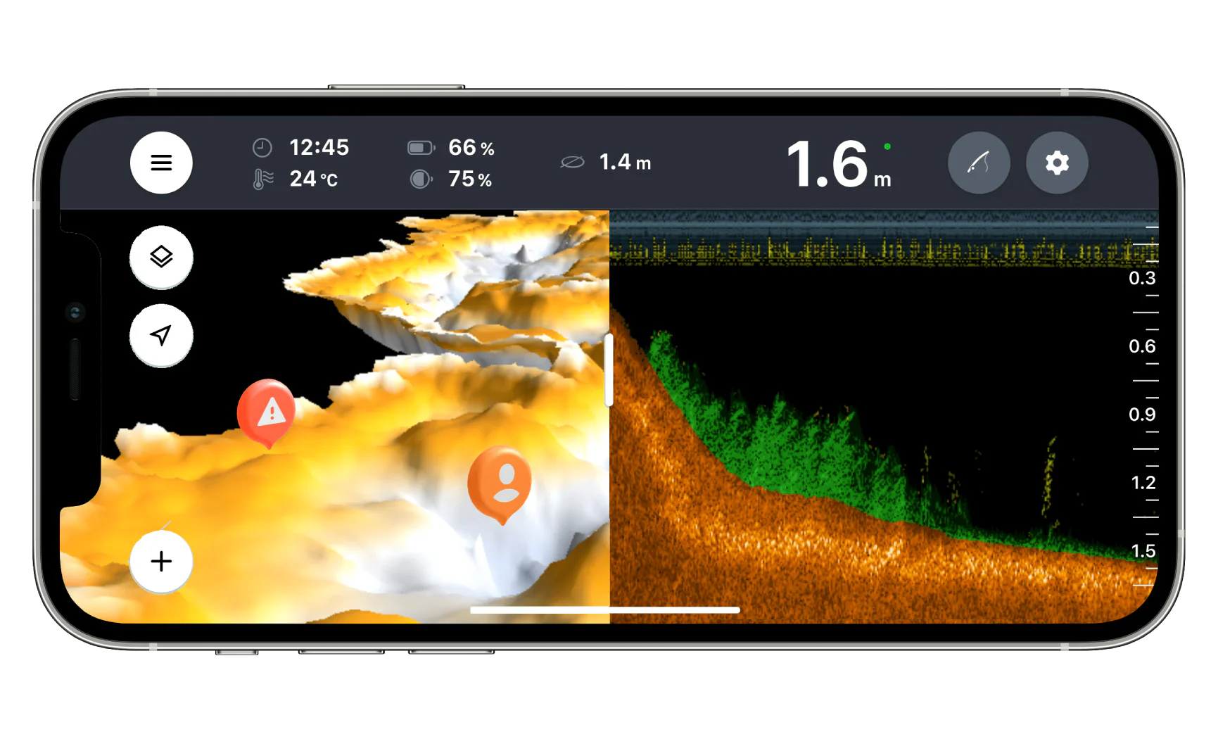 Deeper Chirp+ 3 Smart Sonar mit 3 Strahlen und 5 Jahren Garantie - Das KarpfenZentrale