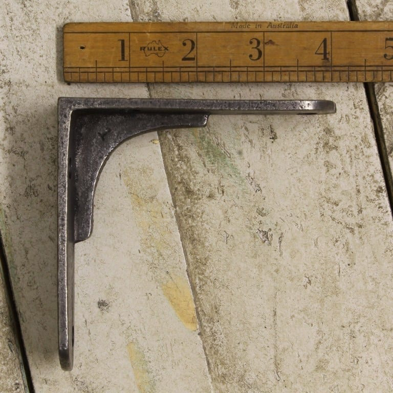 Shelf Bracket SHEFFIELD Cast Ant Iron 100 x 100mm/4”x4” - Homebird House Shelf Bracket SHEFFIELD Cast Ant Iron 100 x 100mm/4”x4” - Homebird House