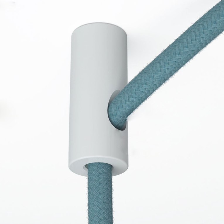 Cable Drop and Grip White Plastic ceiling hook and stop fabric cable ...