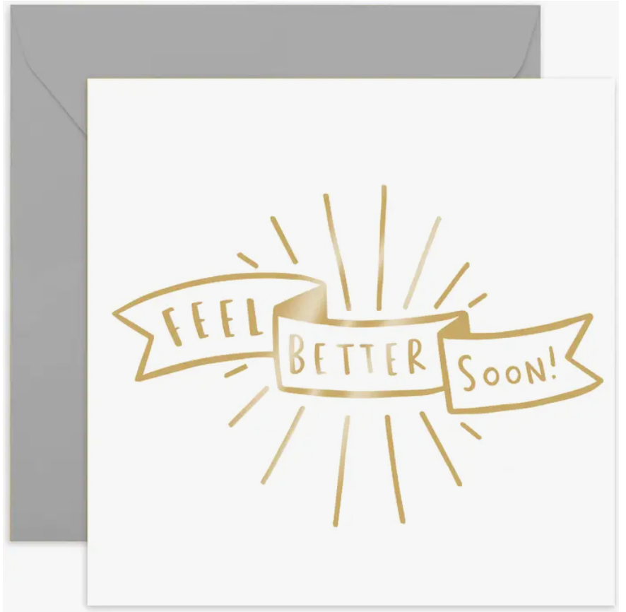Feel Better Banner Card - Homebird House