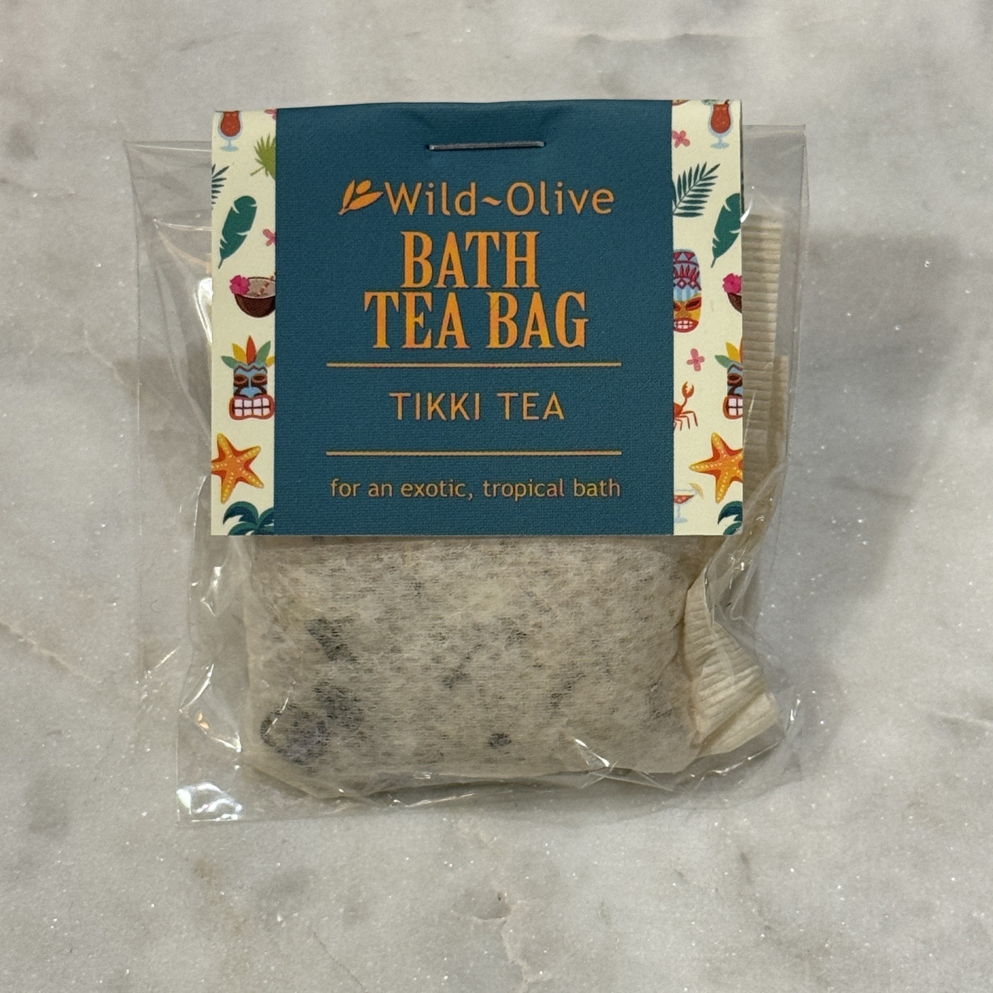 Wild Olive Tiki Tea Bath Tea Bag - Homebird House