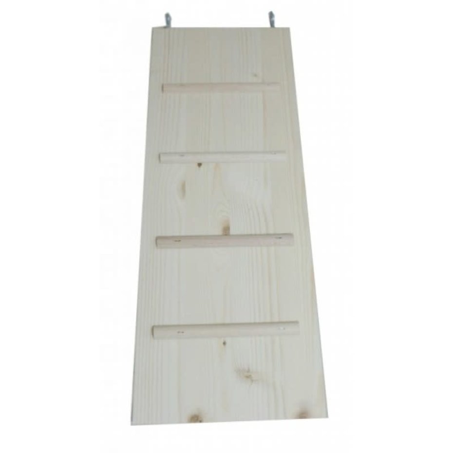 Elmato Houten ladder met haken - 40 x 15 cm - D-tails