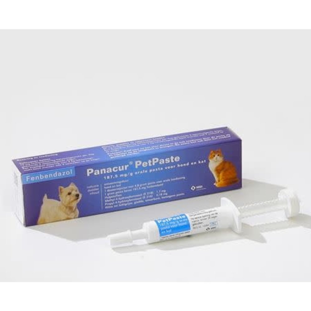 Panacur pet pasta - 5 gram - D-tails