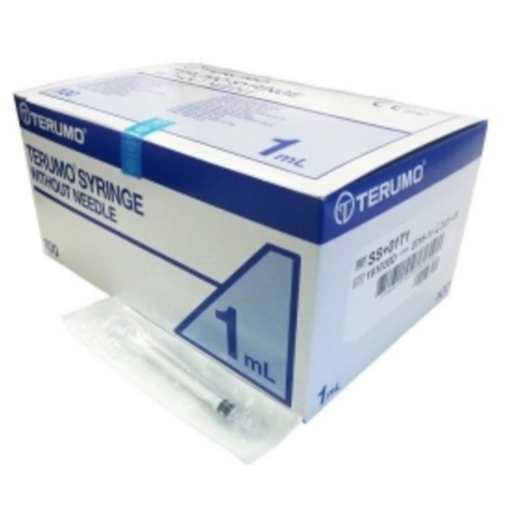 Spuit Terumo - 1 ml - 3-delig - D-tails