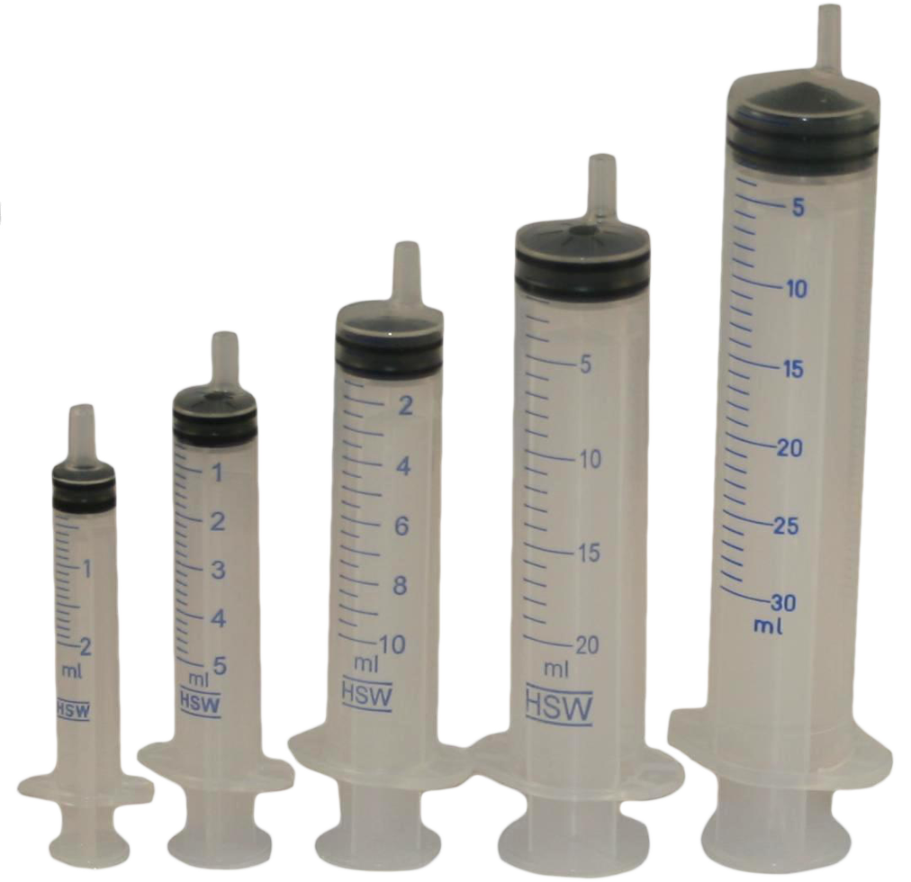 Spuit 3-delig - Luer Hub - 2-3 ml | D-tails - D-tails