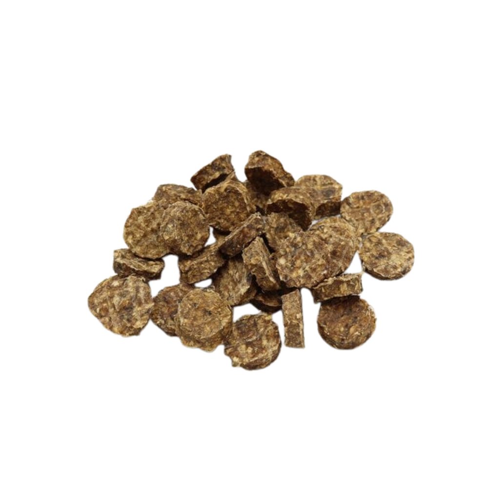 Bark-Bite Fish - Kabeljauw-zeewier koekjes – 200 gram - D-tails
