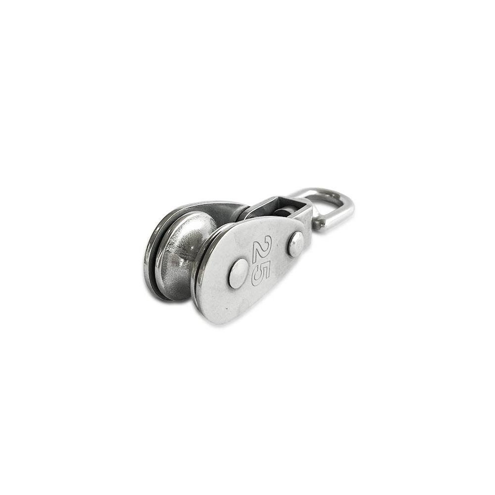 Marinetech | Katrol | RVS | 25 mm rol - eSails