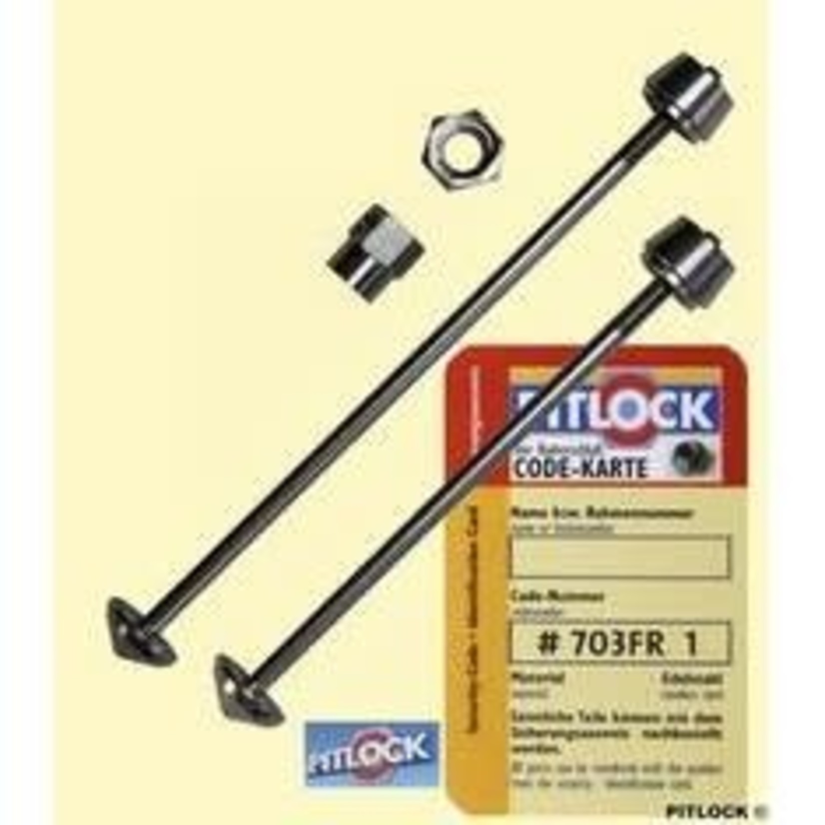 Pitlock Pitlock Set 3 protect front wheel + rear wheel - Bikepacking ...