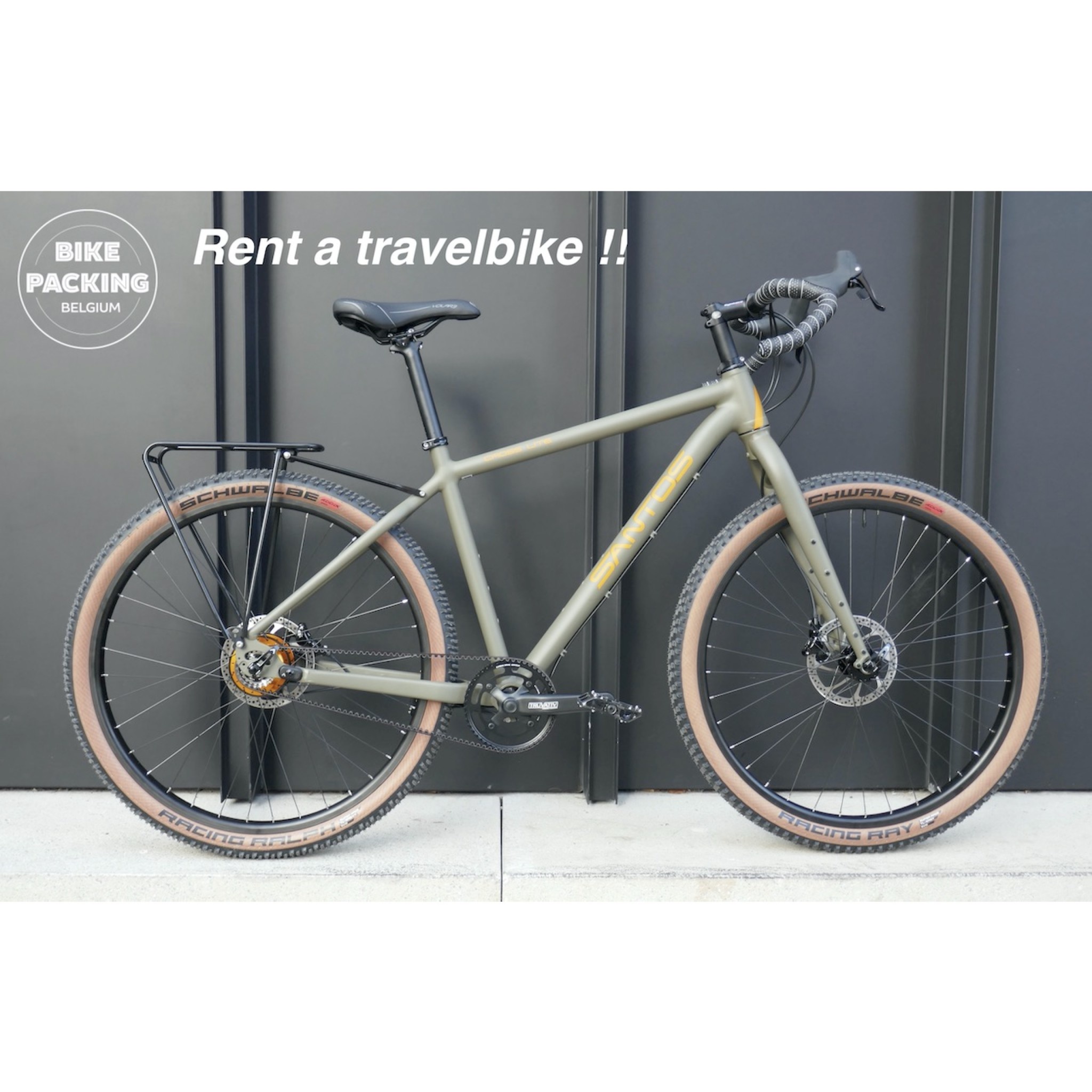 Santos Cross Lite Large (verhuur) - Bikepacking Belgium webshop