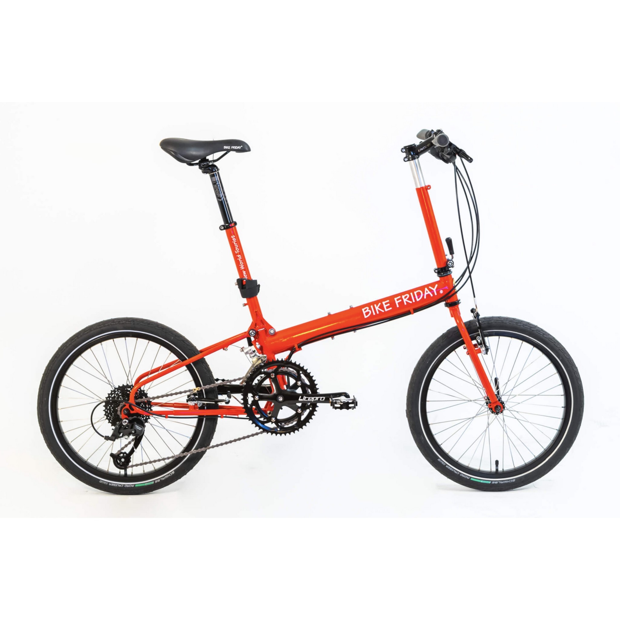 Bike Friday New World Tourist folding bike - Bikepacking Belgium webshop