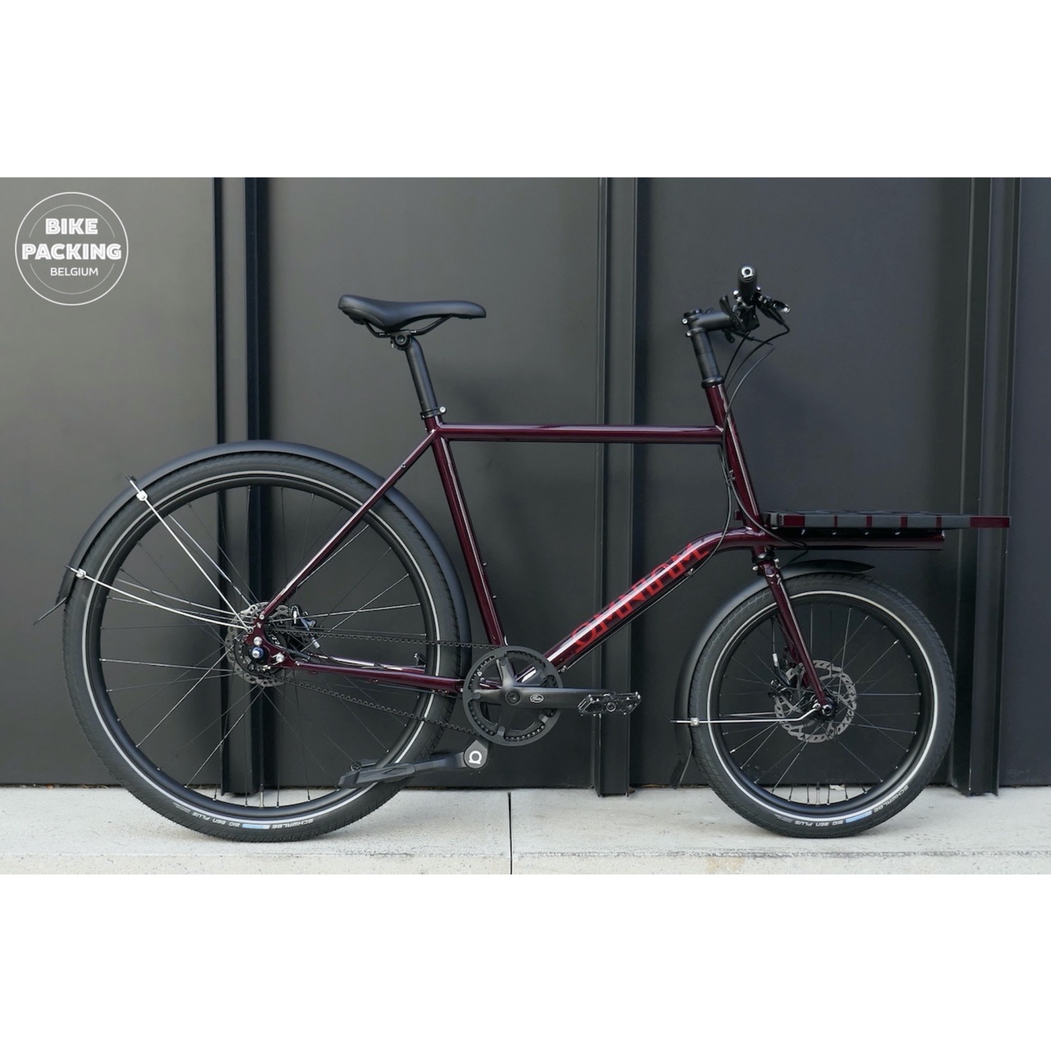 Omnium Mini V3 Medium Diablo Red (Showroom) - Bikepacking Belgium webshop