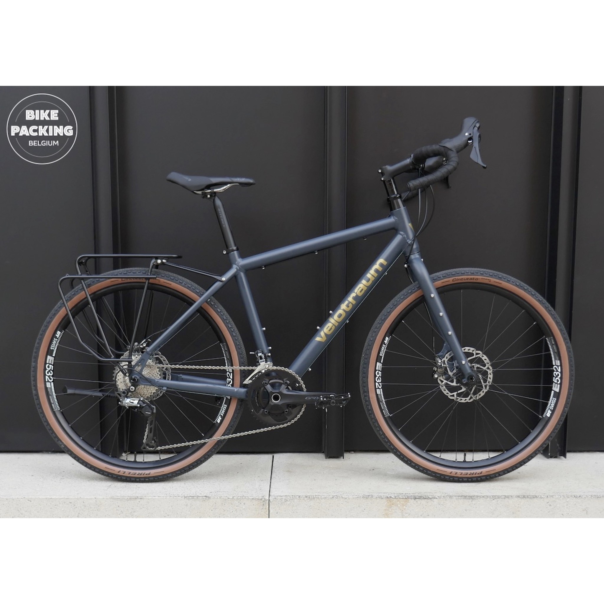 Velotraum-Speedster S2 Medium Grijsblauw (Showroom) - Bikepacking Belgium webshop