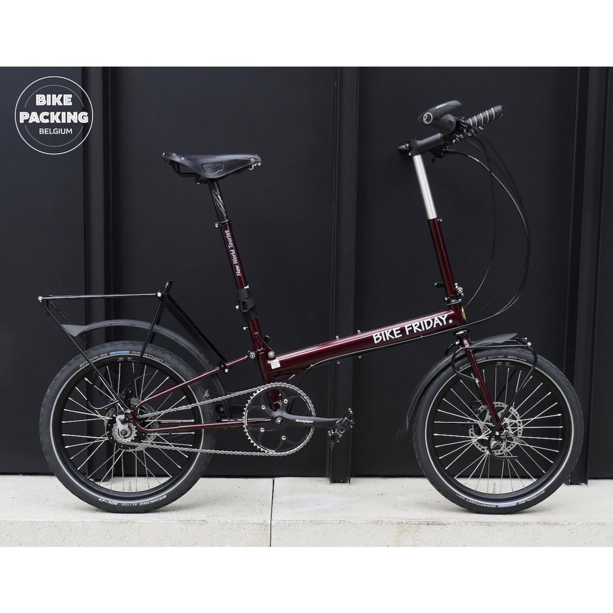 Bike Friday New World Tourist met Rohloff (custom) - Bikepacking ...