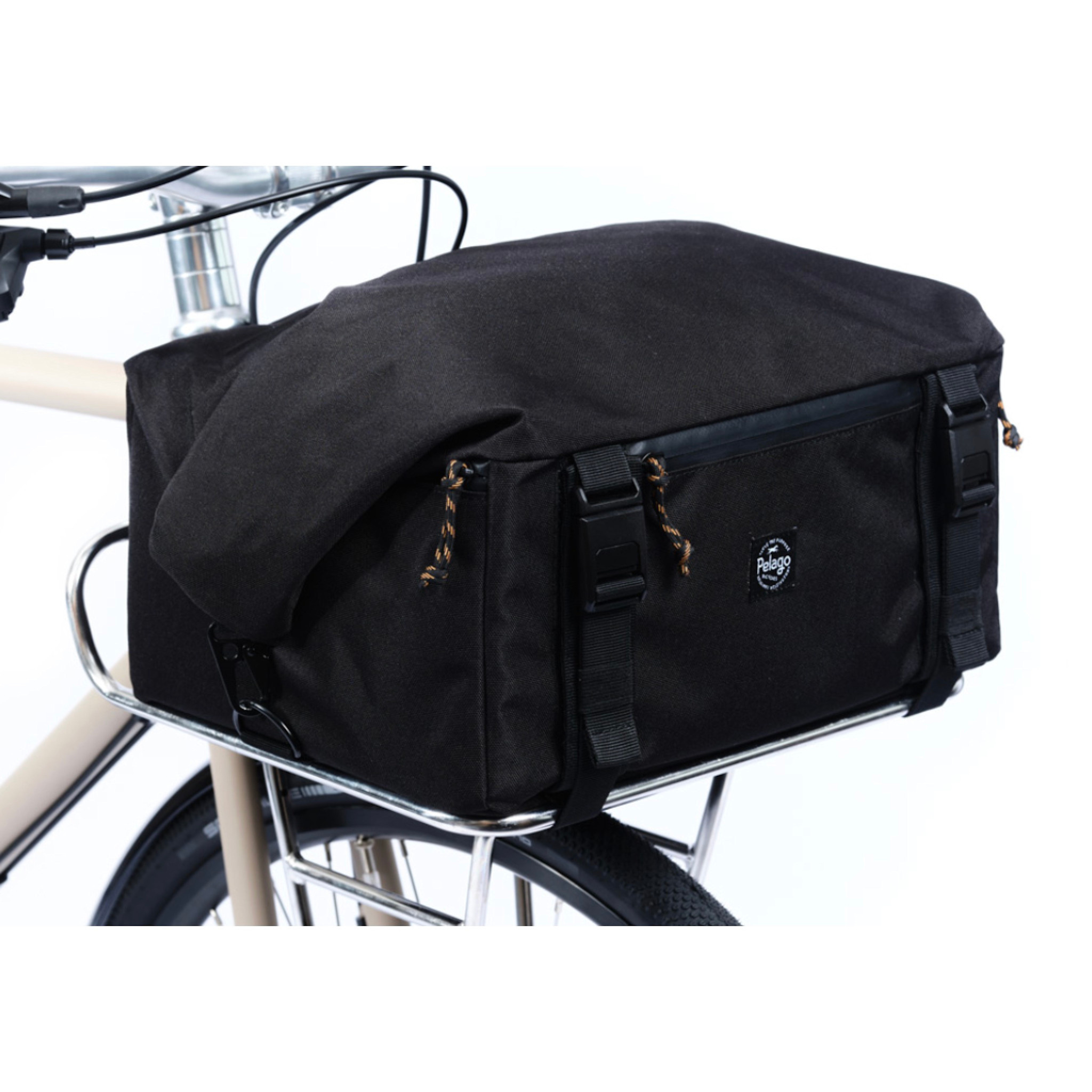 Pelago Rackbag Eco Black - Bikepacking Belgium webshop