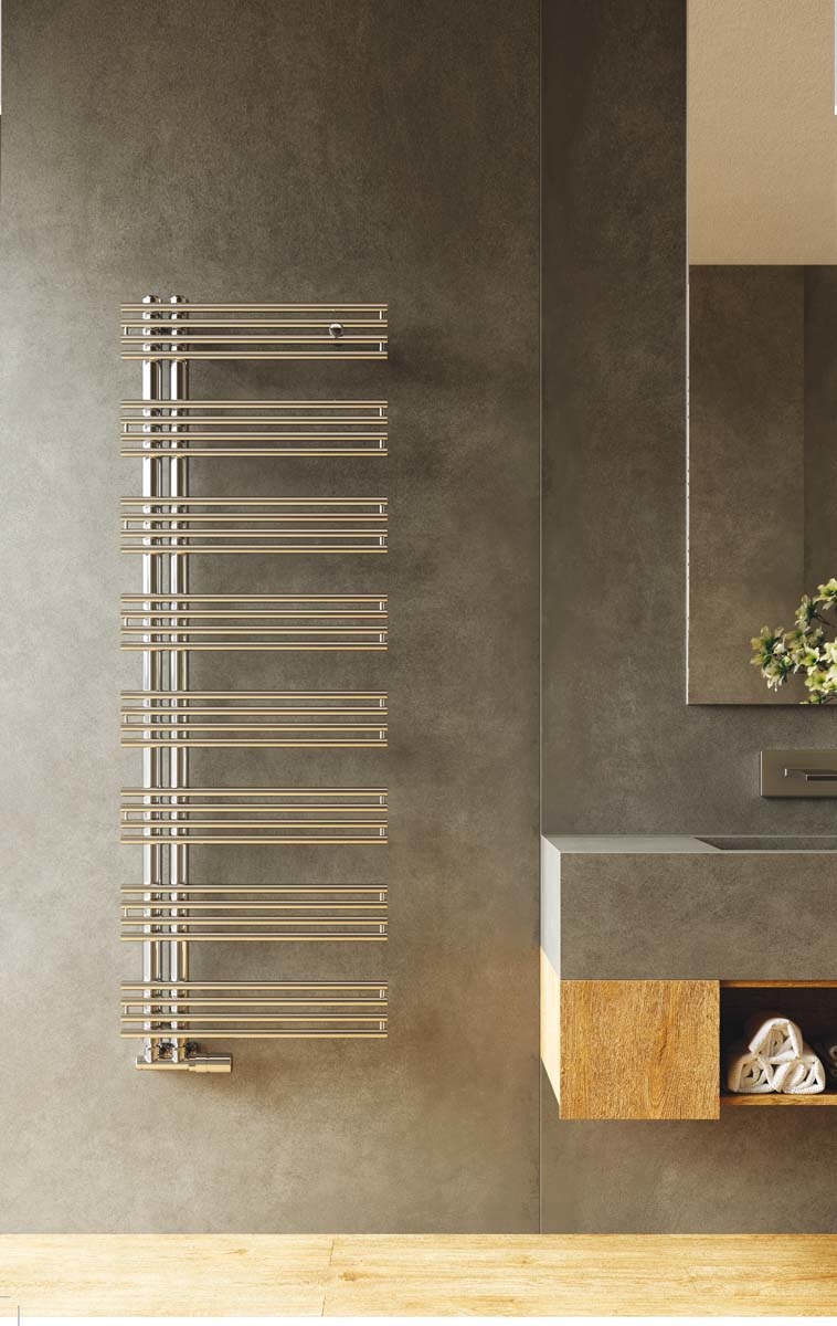 Cordivari badkamerradiator Kelly RVS | Design radiator - Van den Boomen ...