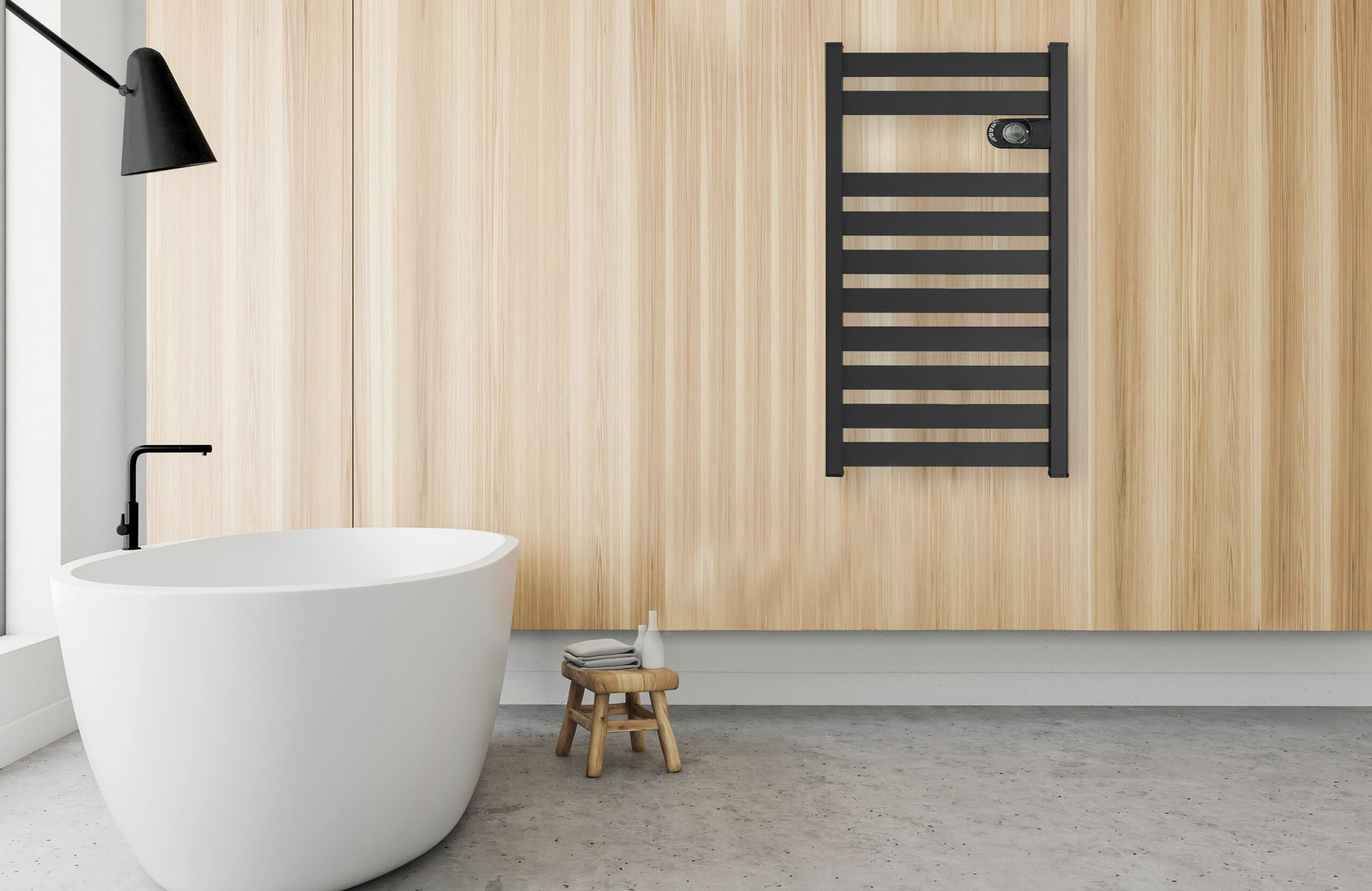 DRL E-Comfort radiator Zion | Wit of antraciet - Van den Boomen badkamers