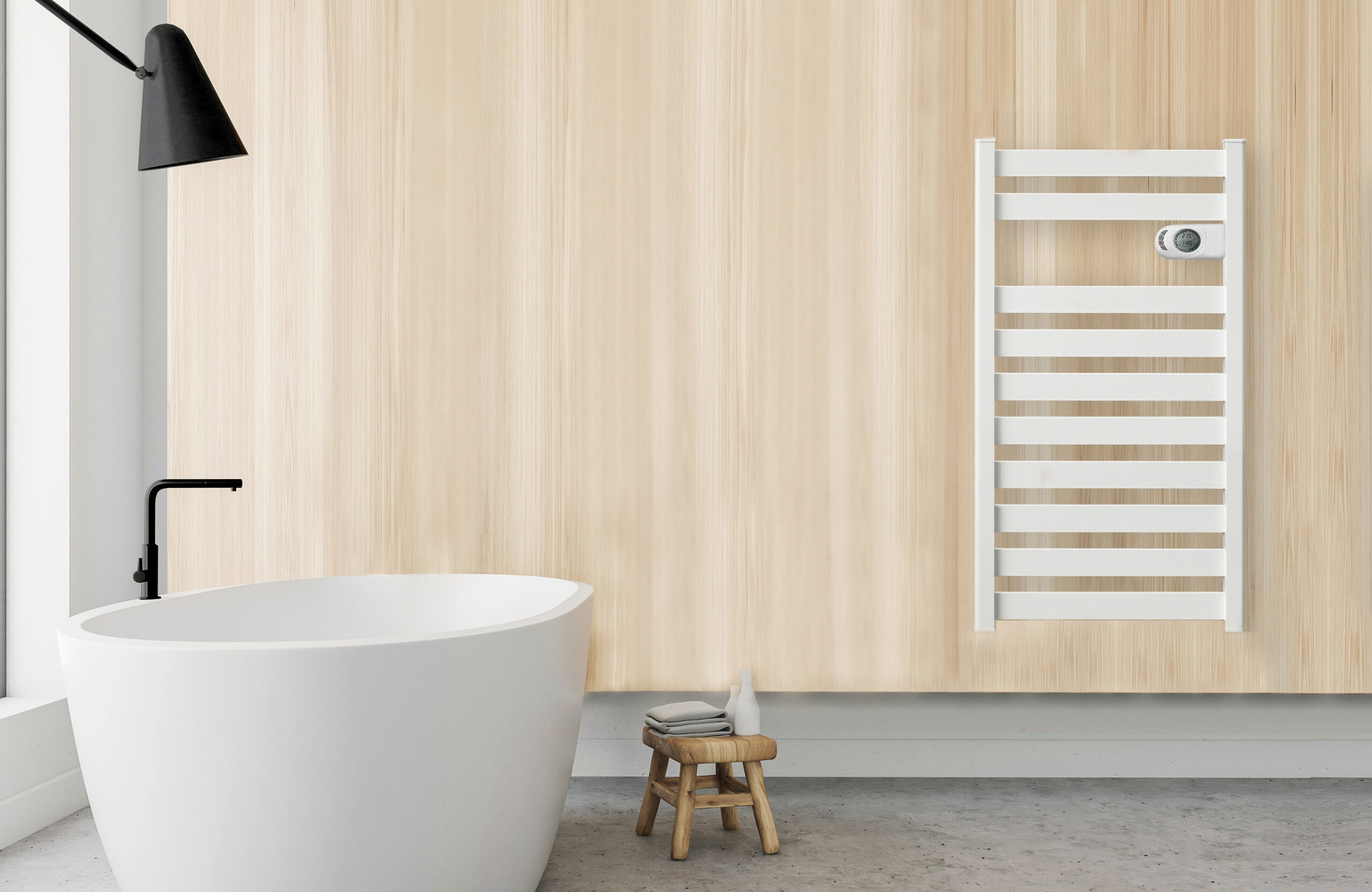 DRL E-Comfort radiator Zion | Wit of antraciet - Van den Boomen badkamers