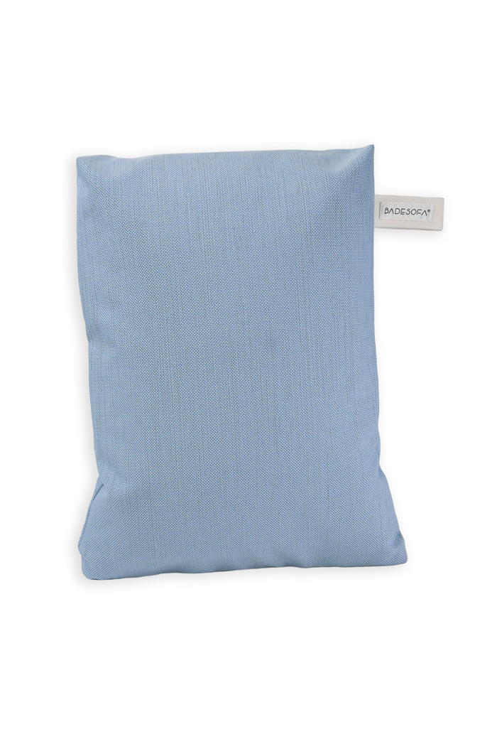 Badesofa bad zitkussen | 38x50x10 cm | Blauw - Van den Boomen badkamers