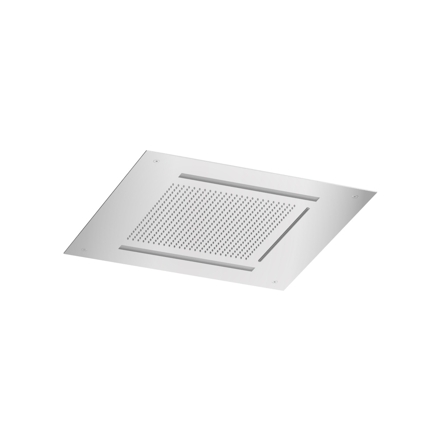 Hotbath Ace AC146 inbouw hoofddouche 50x50 cm | 6 kleuren - Van den ...
