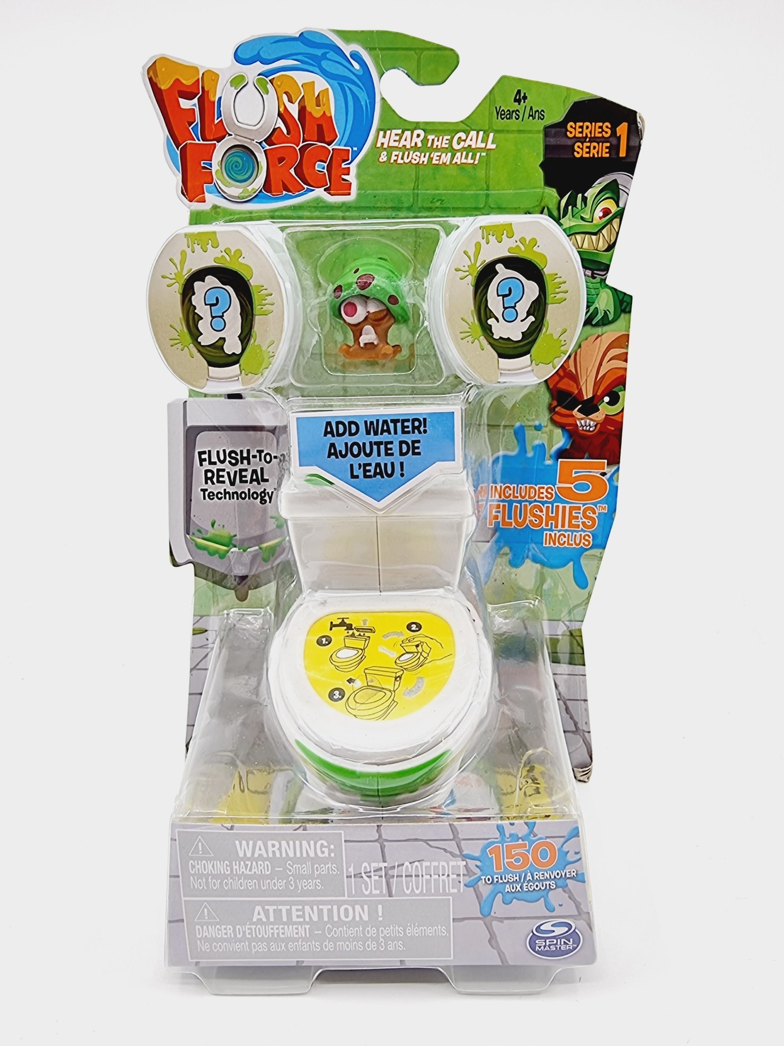 Flush Force - Pack de 5 Flushies - Nouvelle ère