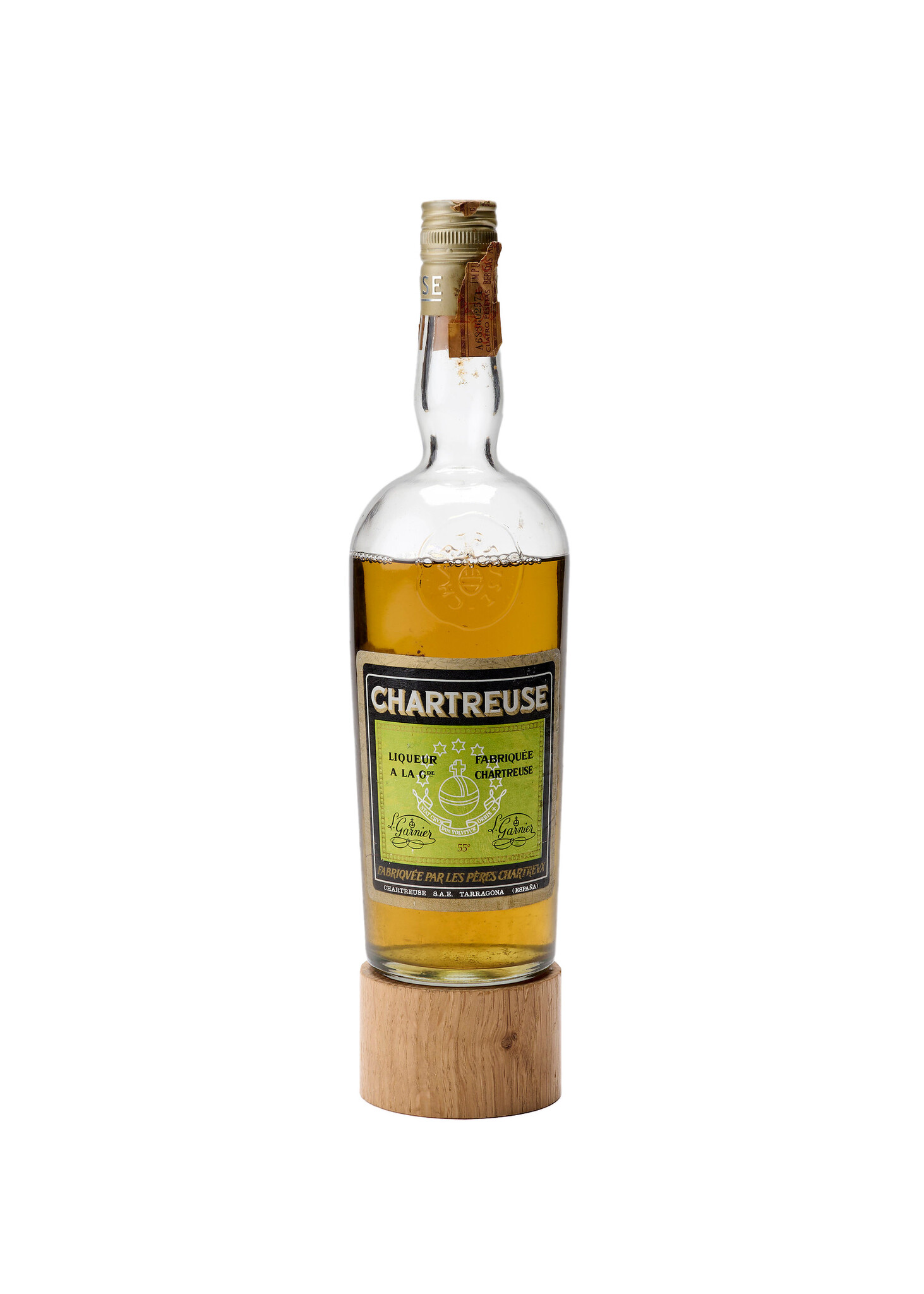 Chartreuse Chartreuse Verte Tarragone 1968-1973 70cl (Niveau Bas épaule ...