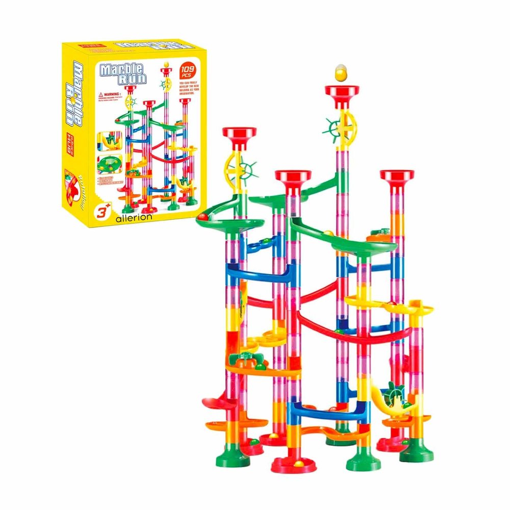 Allerion - Knikkerbaan - 109-delig - Allerion