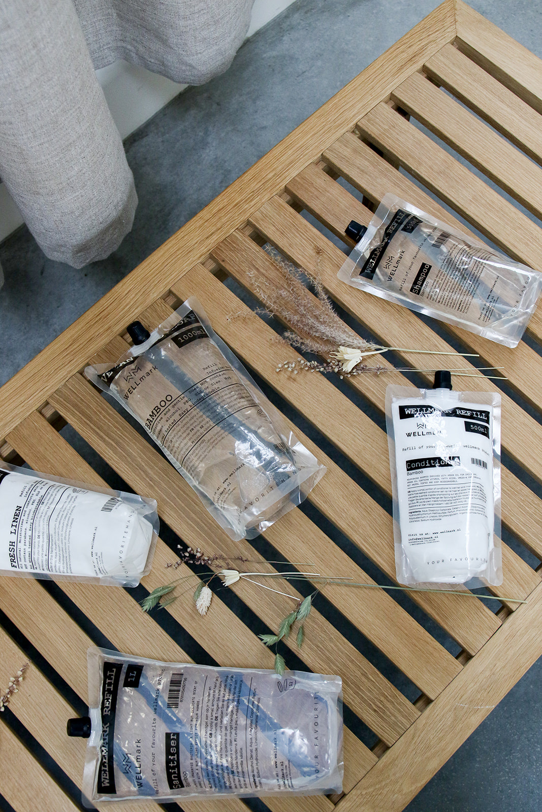 Refill Shampoo - Bamboo 1L - Wellmark