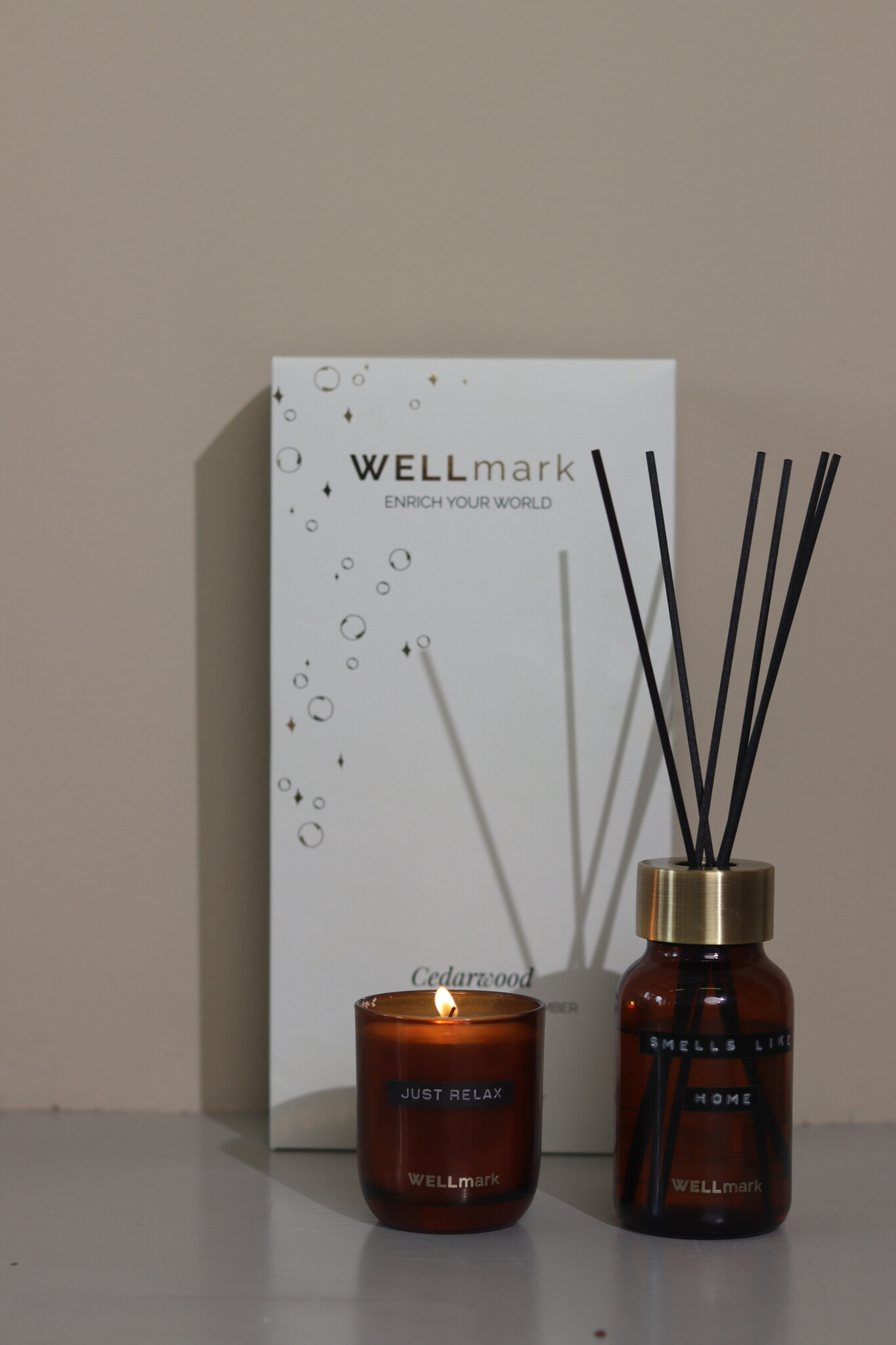 Home Fragrance set – Cedarwood - Wellmark