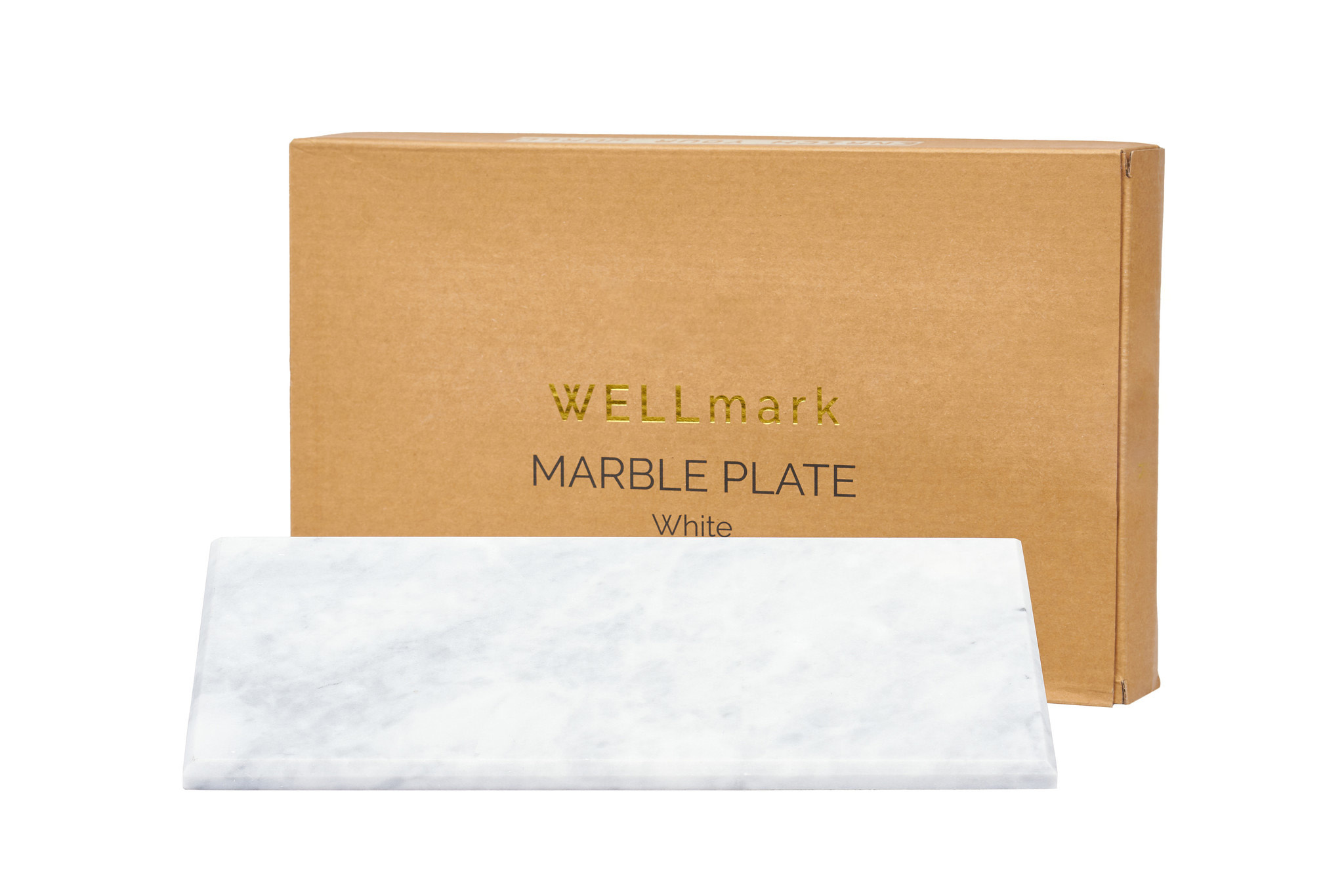 Marble plate - White - Wellmark