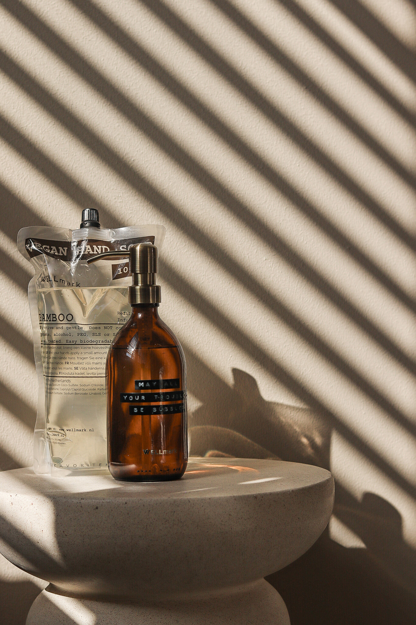 Refill Hand zeep - Bamboe 1L - Wellmark