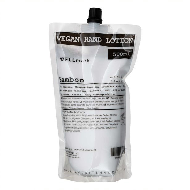 refill hand lotion bamboo 500ml - Wellmark