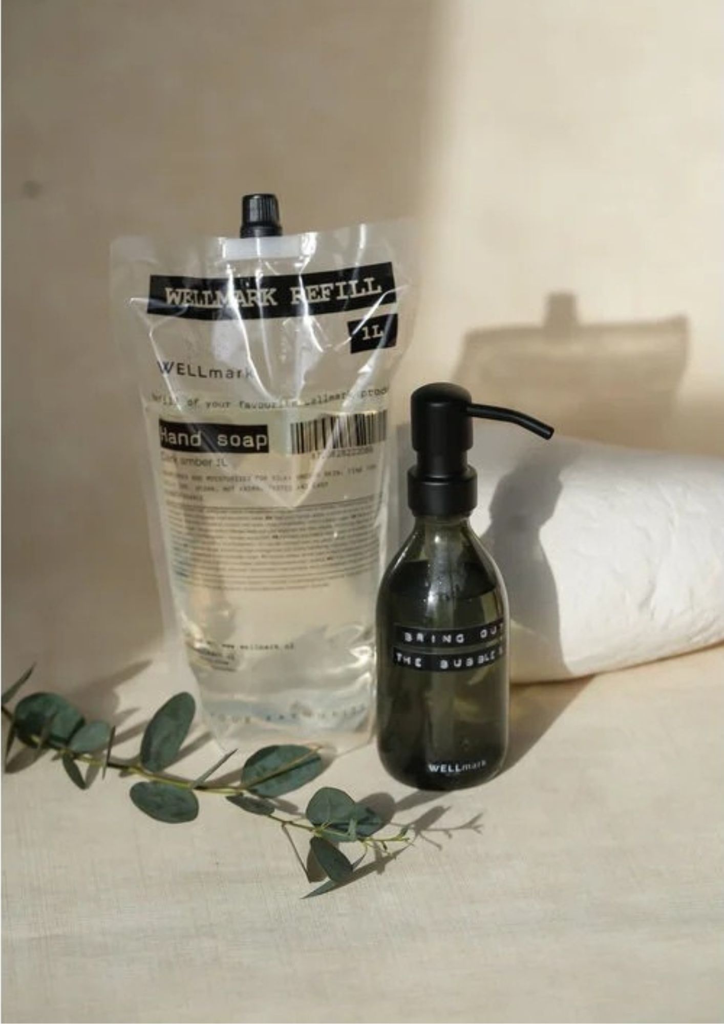 Reduce Reuse Refill set - Dark Amber 250ml - Wellmark