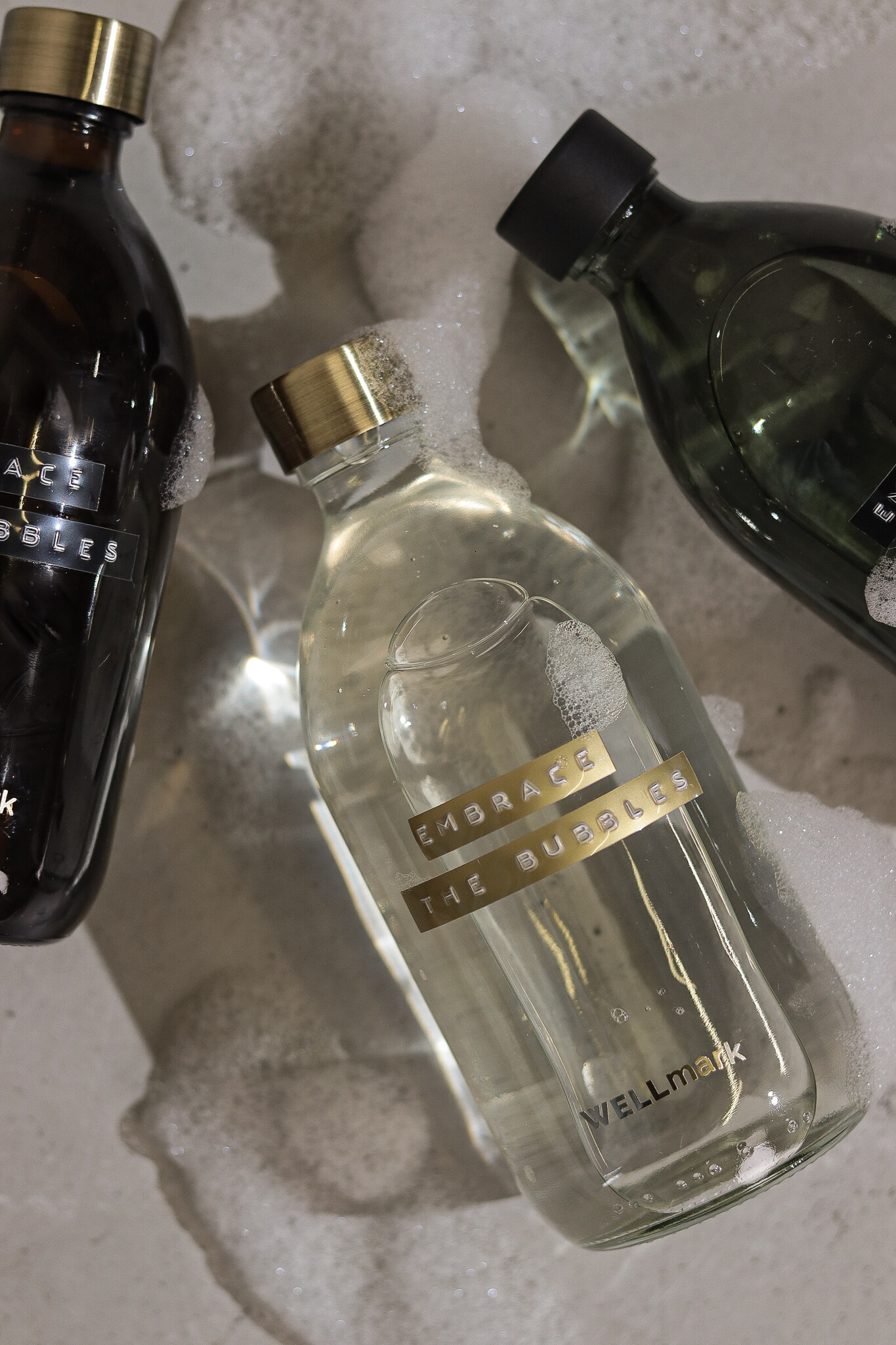 Bath Soap - Fresh Linen 500ml with Brass cap - Wellmark