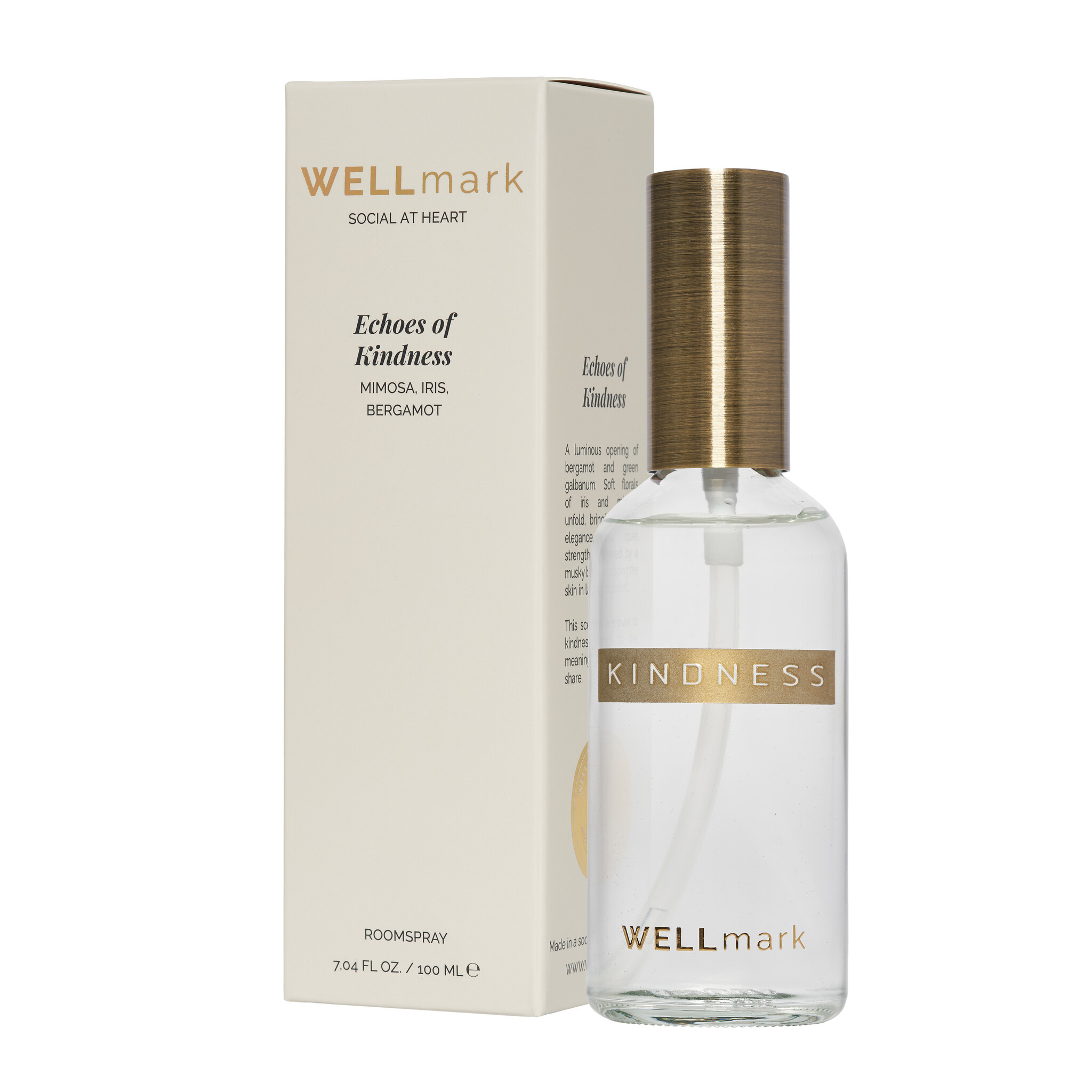 Roomspray 100ml - Echoes of Kindness - Wellmark