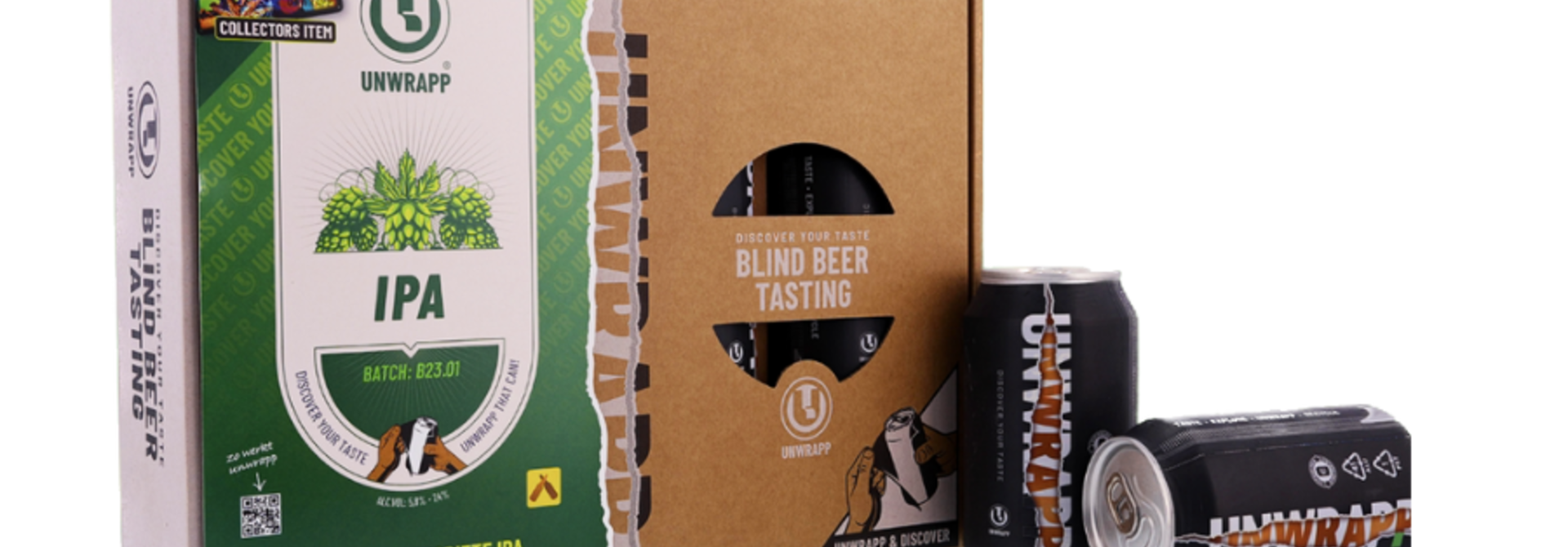 Unwrapp Ipa Box 4x33cl - Hellobier
